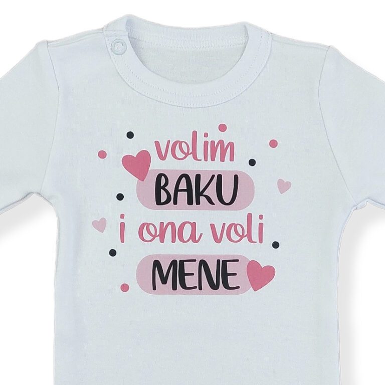 BODI-Volim baku i ona voli mene (rozo) - ROSEA proizvodi za bebe i djecu