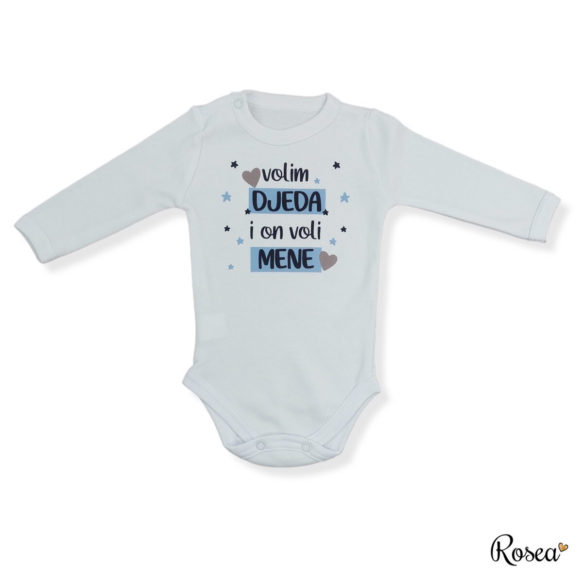 BODI-Volim djeda i on voli mene (plavo) - ROSEA proizvodi za bebe i djecu
