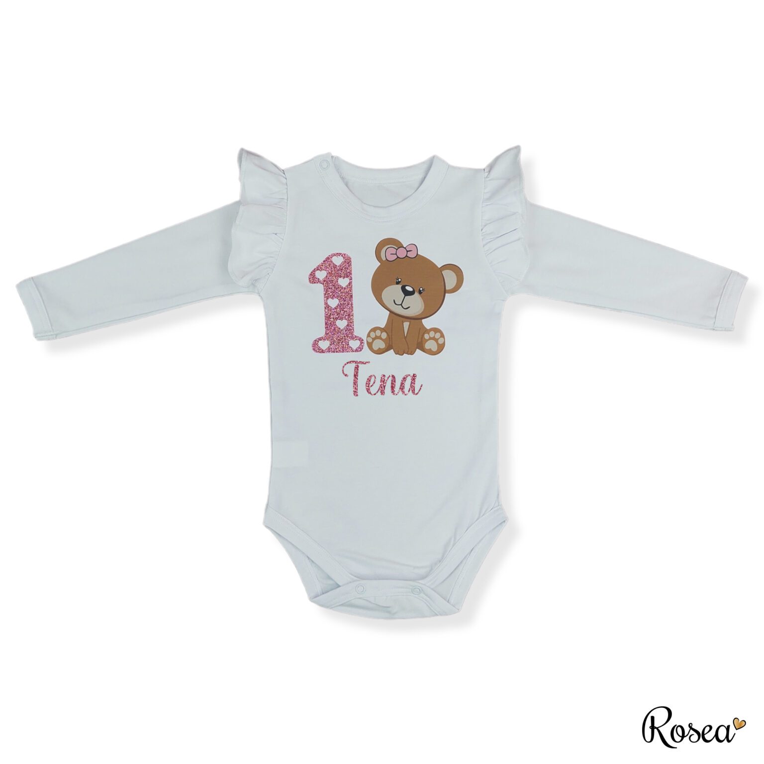 MAJICA ILI BODI ROĐENDAN-medo rozi - ROSEA proizvodi za bebe i djecu